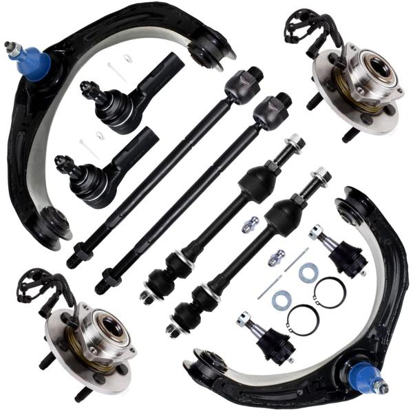 商品名:  SCITOO 12pcs Front Suspension Kit Upper Control Arm And Ball Joints Lower Ball Joints Sway Bar Links Inner Outer T...