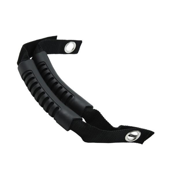 商品名:  Motoforti Car Rear Seat Grab Handle, Passengers Grip Handle, for Jeep Wrangler 2007-2018, Nylon Plastic, Black, 2p...