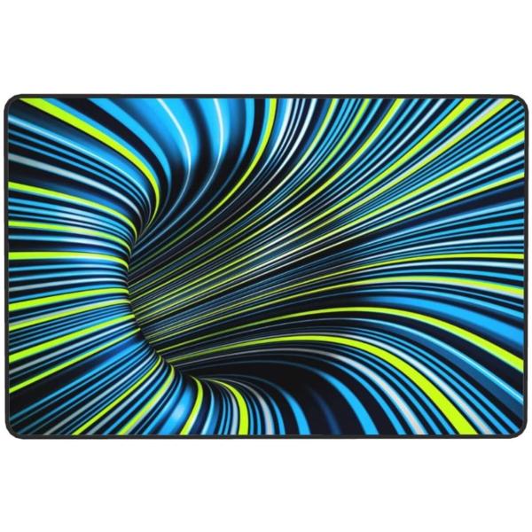 商品名:  3D Vortex Illusion Carpet Entrance Door Floor Mat Abstract Geometric Optical Floor Mat Non-Slip Doormat Modern Liv...