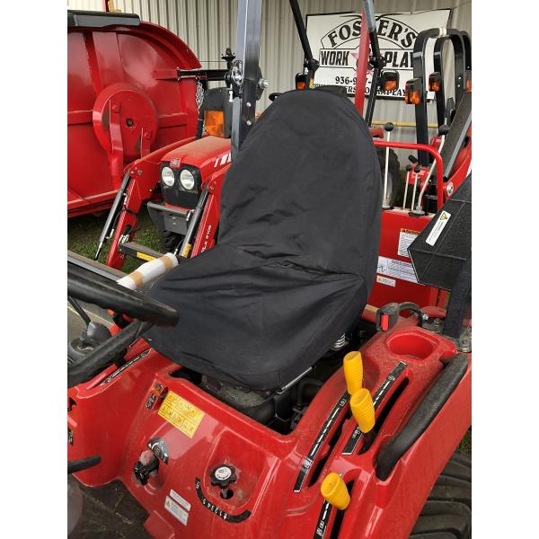 商品名: Durafit シートカバー Massey Fergusonトラクター対応 ハイバックシート アームレストなし ブラック Durafit Seat Covers Compatible with Massey Ferguson Tr...