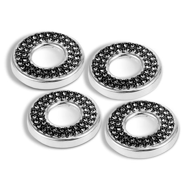 商品名: キラキラした車のドアロックアクセサリー ドアロック、キラキラした車のドアロックカバーステッカー、ラインストーンプルロッドボルト装飾、Cクラス C200 C300 Eクラス E200 300 GLC 200 260 300用 4 P...