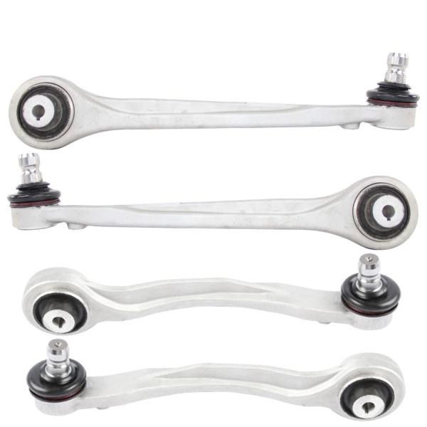 商品名:  Bison Performance 4pc Front Upper Forward &amp; Rearward Forged Aluminum Control Arm Kit For Audi A6 allroad, A6 Q...
