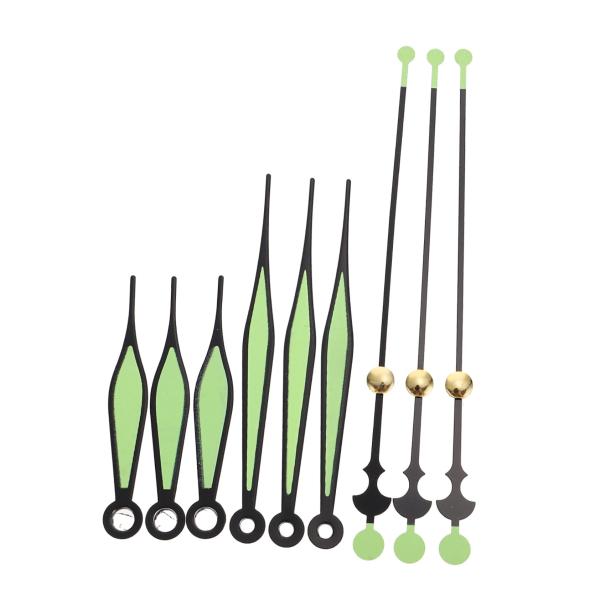 商品名:  UKCOCO 10 Sets Luminous Hands Clock Mechanism DIY Wall Clock Repair Clock Hands Quartz Clock Movement Replacement ...
