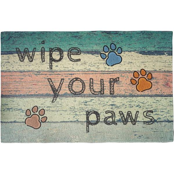 商品名:  Doormat Wipe Your Paws Doormat Cute Paw Door Mat Non Skid Rugs Outdoor Or Indoor Floor Mats for Bathroom Kitchen F...