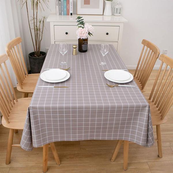 商品名:  VAPAX Rectangle Tablecloth,Waterproof Erasable Square Tablecloth,Plastic Table Cover，Table Protector for Dining Ro...