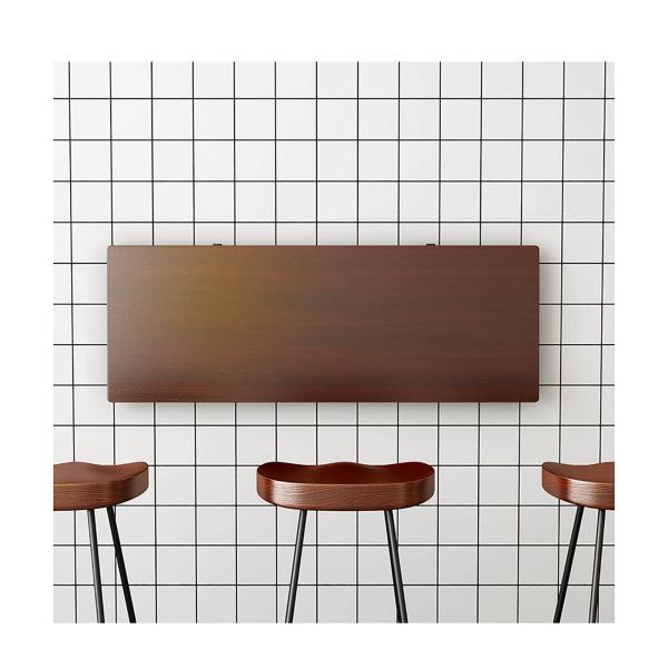 商品名:  CYWQ Wall Mounted Workbench Table, Small Space Saving Hanging Dining Table Desk, Pine Wood Wall Mounted Bar Tables...