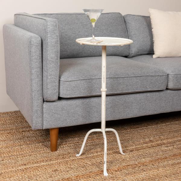 商品名: Creative Co-Op メタルカクテル アンティークホワイトマティーニテーブル Creative Co-Op Metal Cocktail, Antique White Martini Tableブランド: CREATIVE...