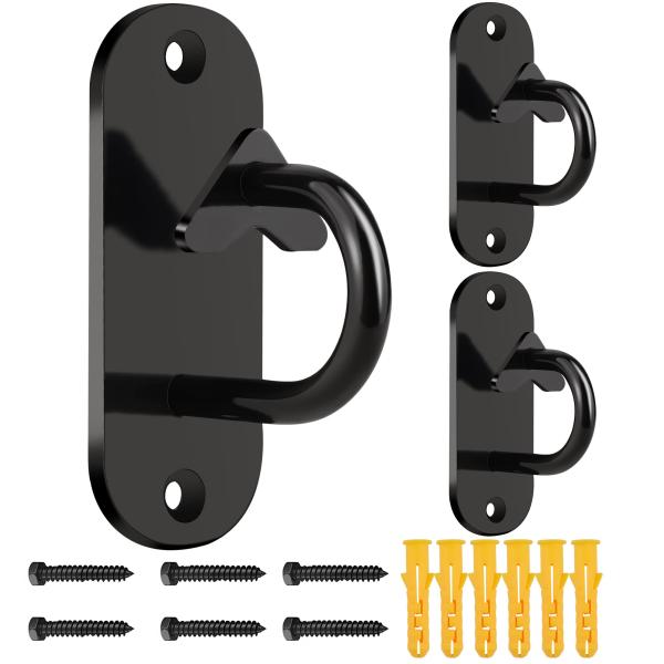 商品名: TrendyNow 抵抗バンド壁アンカー 壁取り付けワークアウトアンカー ホームジムワークアウト用 省スペース壁掛けフック 筋力トレーニング ヨガ 理学療法用 TrendyNow Resistance Band Wall Anch...