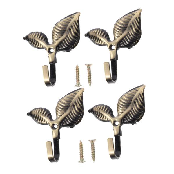 商品名:  ORFOFE Leaf Hook Jewelry Hooks Metal s Hooks Wall Mounted Hooks Wall Hanging Hook Wall Hangers Antique Hooks Cloth...
