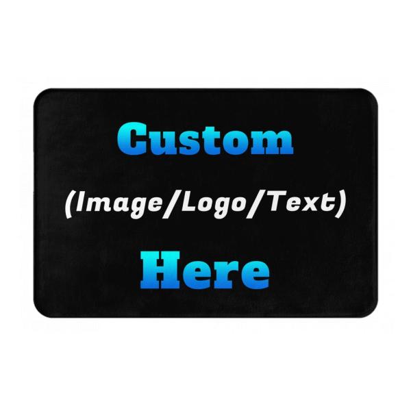 商品名:  Custom Area Rug Design Your Photo Logo Text Personalized Non-Slip Door Mat Customized Washable Decorative Area Car...