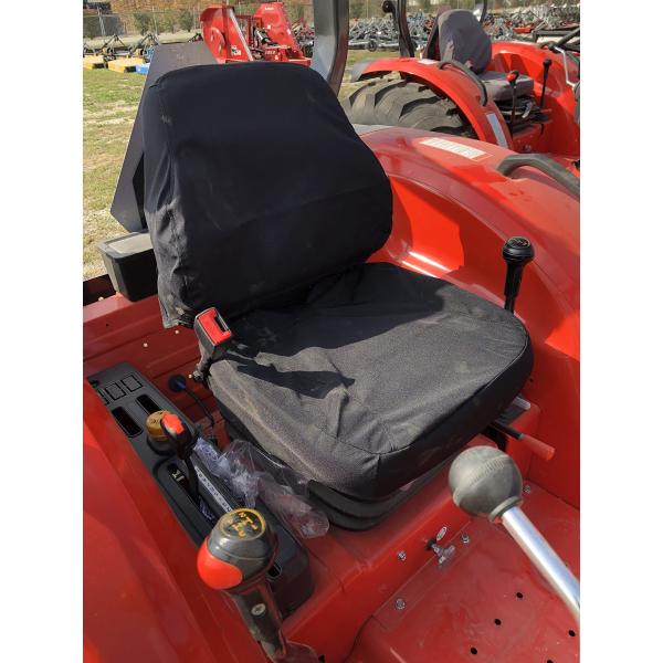 商品名: Durafit Seat Covers、KIOTI CK、DK、NSシリーズのオープンステーショントラクター、グラマーサスペンションシートと互換性があります。2ピースビニールシート、アームレストなし。ブラック Durafit Se...
