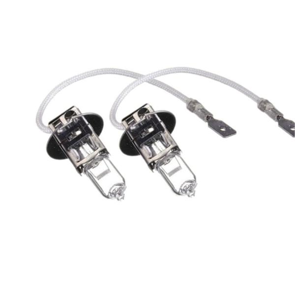 商品名: ZMShun 2個 H3 12V 100W 4300K イエロー 車用ヘッドライト電球 H3フォグランプバルブ 自動ハロゲン電球 クリアクォーツガラス オートライトランプ H3 車用ヘッドライト電球 H3 100W電球 ZMShu...