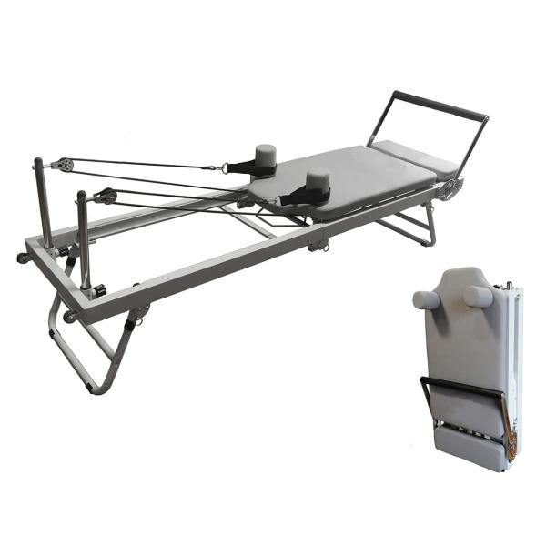 商品名: 折りたたみ式ピラティスリフォーマーマシン ホームフィットネス機器 筋力トレーニング用 Foldable Pilates Reformer Machine , Home Fitness Equipment for Strength ...