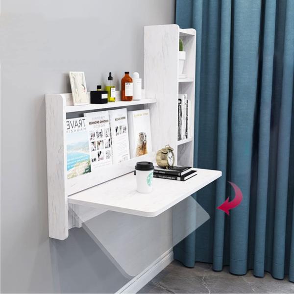 商品名:  Folding wall-mounted desk Workbench drop-leaf table Wall-mounted folding heavy-duty table Small space wall-mounted...