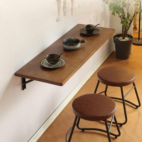 商品名:  Wall-mounted desk modern solid wood folding wall-mounted desk computer folding table wall-mounted folding table, w...