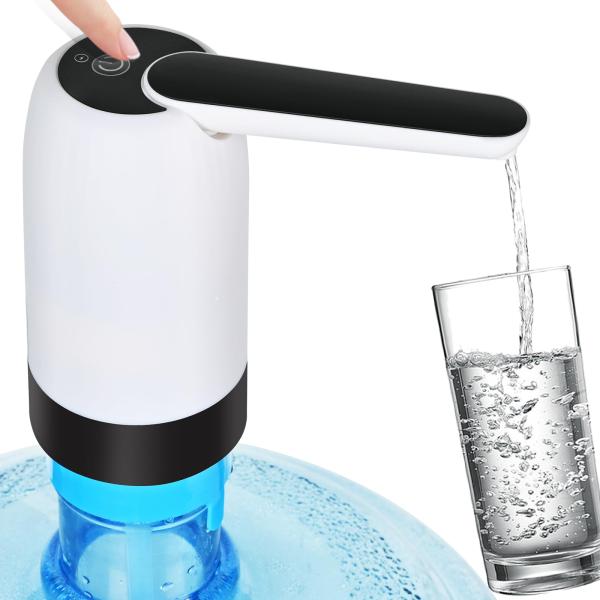 商品名:  Yolleach 5 Gallon Water Bottle Pump Dispenser, USB Charging Electric Water Bottle Pump, Portable Automatic Drinkin...