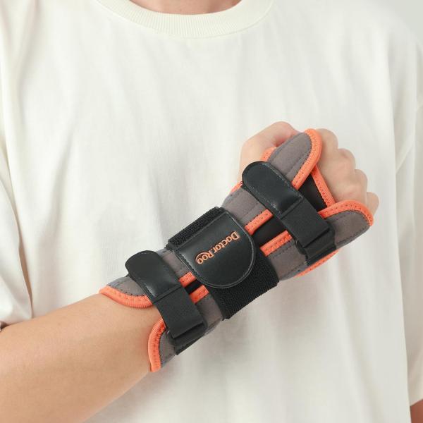 商品名:  Doctor.Roo Carpal Tunnel Wrist Brace Night Support, Adjustable Wrist Support Brace With Splints, Left/Right Hands,...