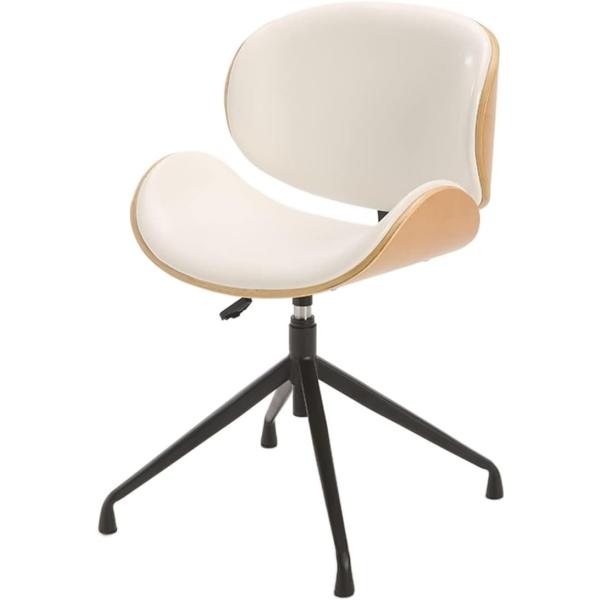 商品名arik Multi-Function Chair Home Office Chair Mid Century Modern Bentwood Swivel Accent Office Desk Chair Adjustable He...