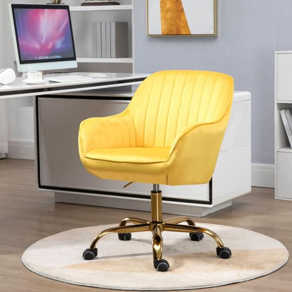 商品名:  TRIPLE TREE Home Office Chair,Mid Back Velvet Executive Chair Leisure Chair,Computer Desk Chair with Heavy Duty Go...