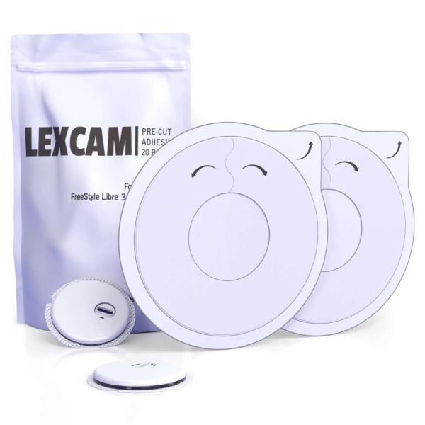 商品名:  Lexcam Adhesive Patches Pre-Cut for Libre 3 ? Pack of 20, not for Libre 2, Waterproof, Transparent Cover with Hole...