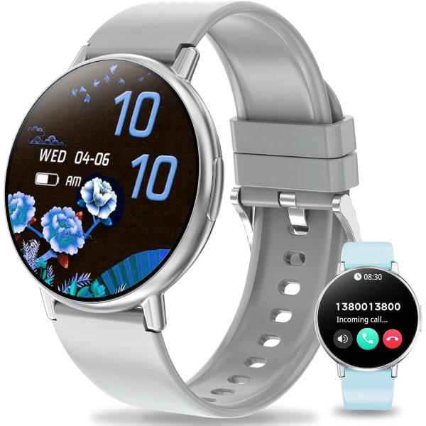 商品名Efolen Smart Watches for Women Compatible with Android/iPhone Bluetooth Call, 1.39'' Full Touch Screen Fashion Smart ...