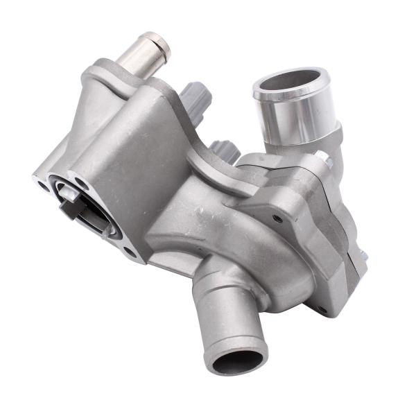 商品名: SHLPDFM アルミニウムメタルサーモスタットハウジングアセンブリ センサー付き 2L2Z8592AA 2L2Z8592BA フォードマスタングエクスプローラーマーキュリーマウンテニア4.0L V6 2002-2010に対応 1...