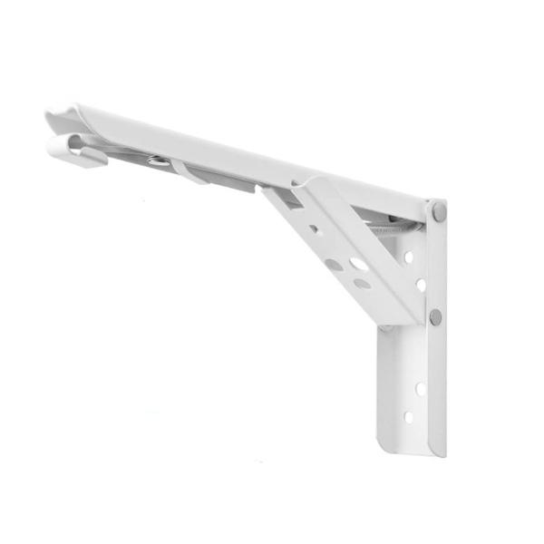 商品名:  ygqzm Practical Folding Shelf Brackets Heavy Duty Stainless Steel Collapsible Shelf Bracket for Table Work Space S...
