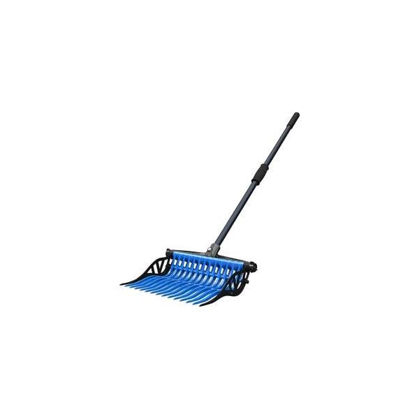商品名: Noble Equestrian 調節可能 ウェーブ フォーク マック 肥料 高耐久 農作業 ロイヤルブルー Noble Equestrian Adjustable Wave Fork for Muck, Manure, &amp...