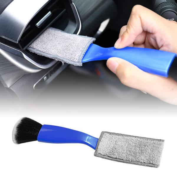 商品名:  YAKEFLY 1 Pack Double Head Brush for Car Clean,2 in 1 Car Duster for Detailing Interior,Auto Interior Soft Detaili...