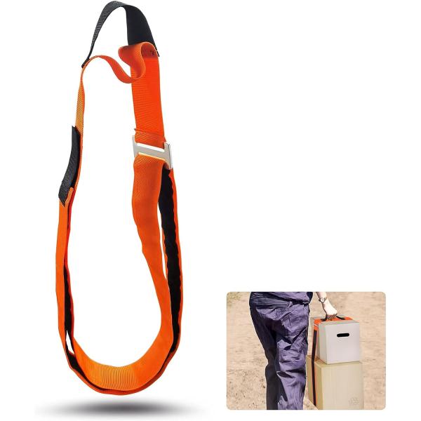 商品名Adjustable Lifting Moving Straps, IFOUCTY 2 Pack Lifting Straps for Single Use, Carrying Strap Belt with Durable Hand...