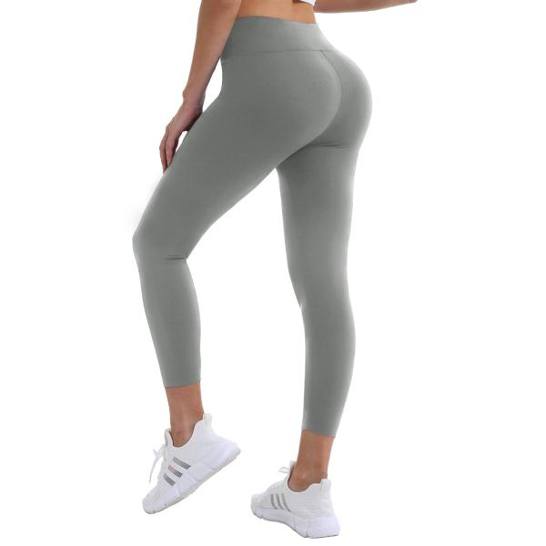 商品名:  CECEOPP High Waist Yoga Pants for Women Tummy Control Workout Running Yoga Leggings Soft Non-See-Through Tights (L...