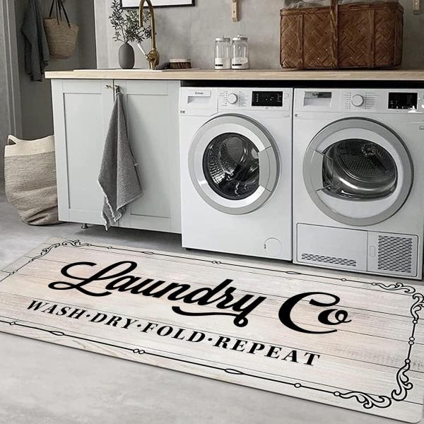 商品名:  SLTAKBINNT Laundry Room Rug Runner-20 x59 Laundry Rugs for Laundry Room, Laundry Mat Non-Slip Washable Runner Rugs...