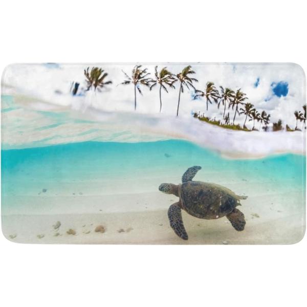 商品名:  Welcome Doormats Sea Turtle Entrance Door Mat,Low Profile Tradition Decor Welcome Mat Non-Slip Carpet Rugs Floor M...