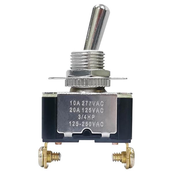 商品名Miayaya Toggle Rocker Switch MT-3021-1 Heavy Duty Electrical Switches 2 Pin Position ON-Off 10A 277VAC 20A 125VAC 3/4...