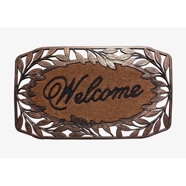 商品名: A1HC Natural Coir and Rubber Door Mat, 38x23, Thick Durable Doormats for Indoor Outdoor Entrance, Heavy Duty, Thin ...