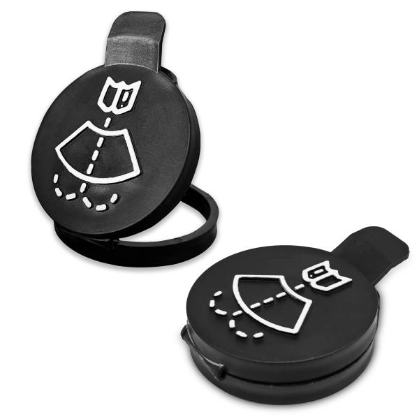 商品名:  2 Pack Car Wiper Bottle Cover, Windshield Wiper Washer Fluid Reservoir Tank Bottle Cap, Car Wiper Bottle Cover Rep...
