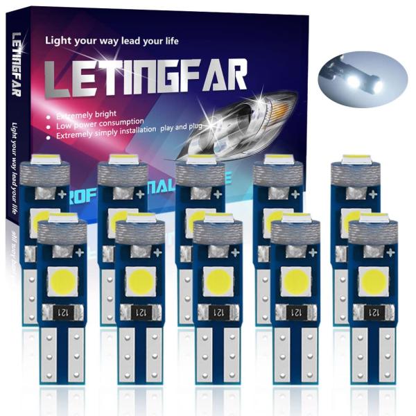 商品名:  T5 Led Bulbs Dashboard Light T5 74 2721 37 Wedge Led Bulb with PC74 Twist Sockets Replacement Dash Dashboard Light...