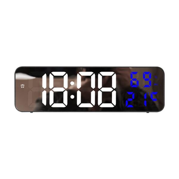 商品名:  Gigicloud Led Wall Clock, 3 Level Dimmer Brightness Wall Digital Clock Wall-Mounted Time Temperature Humidity Led ...