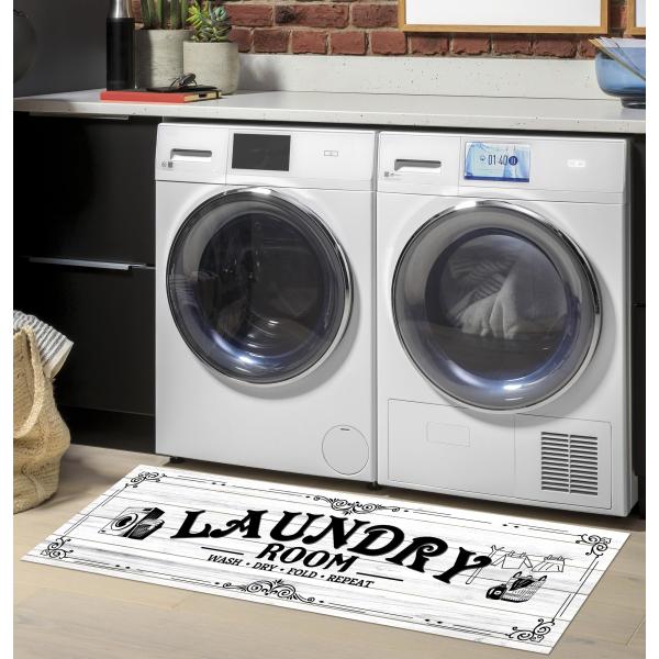 商品名:  SHUNLCD Farmhouse Laundry Room Rug Runner Non Slip Laundry Mats, Washable Kitchen Floor Mat Bathroom Laundry Room ...