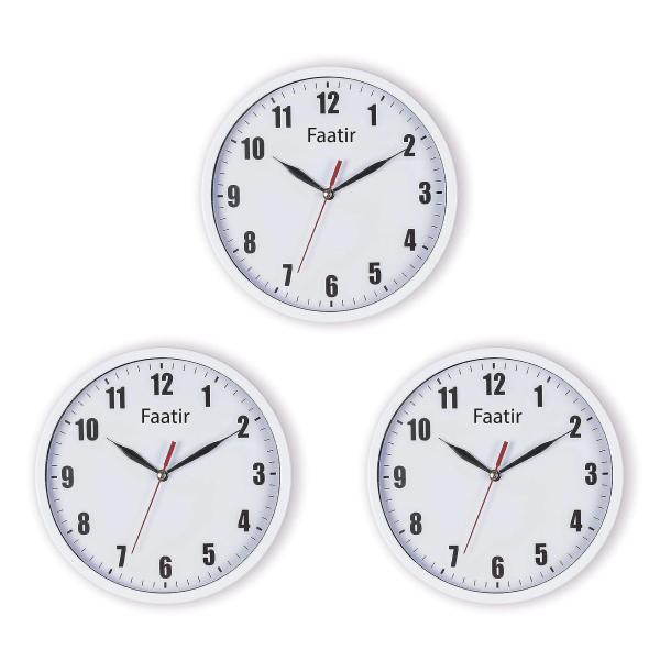 商品名: Faatir コンテンポラリー 10インチ ラウンド壁掛け時計 - 3個パック Faatir Contemporary 10-Inch Round Wall Clocks - Pack of 3ブランド: Generic高さ: 2...