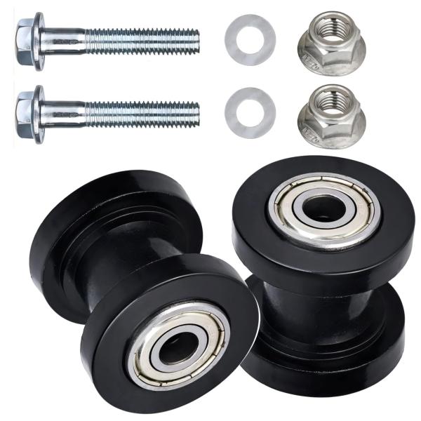 商品名: KOSIDA アップグレード 8mm &amp; 10mm チェーンローラー テンショナー チェーンローラー プーリー テンショナー ホイールガイド オートバイ ミニバイク XR125 SSRC RF50 ATV 125cc 14...