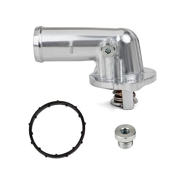 商品名: MITZONE アップグレードアルミニウムサーモスタットハウジングアセンブリ Dodge Durango Grand Cherokee 2011-2015 Wrangler JK 2012-2018 交換用 902-852 518...