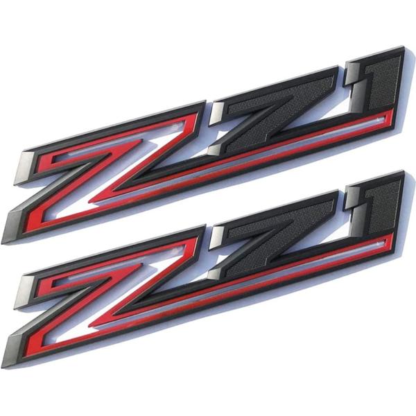 商品名2Pcs Big Size 11.6inch Z71 Emblems 3D Badge Passenger Side Fender Decals Stickers Compatible with 2019-2021 Silverado...
