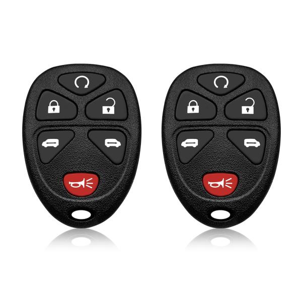 商品名: Keylessbest 交換用 2個 2008 2009 2010 2011 ビュイック テラザ シェビー HHR アップランダー サターン リレー ポンティアック モンタナ キーフォブ リモコン KOBGT04A 6ボタン 31...