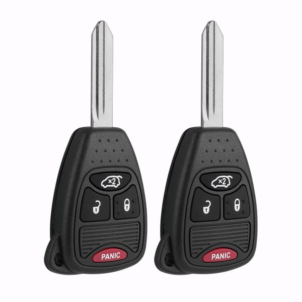 商品名: ADAURIS キーレスエントリーリモコン 交換用 クライスラー 300C 05-07 充電器 06-07 グランドチェロキー 05-07 Liberty 08-13 Avenger 08-14 KOBDT04A OHT69242...