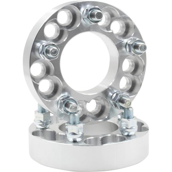 商品名:  Wheel Accessories Parts 2 Pcs Dual Drilled Wheel Spacers 5 on 4.75 5 on 4.50 1.25 Inch Thick 74.10mm Hub M12 1.5 1...