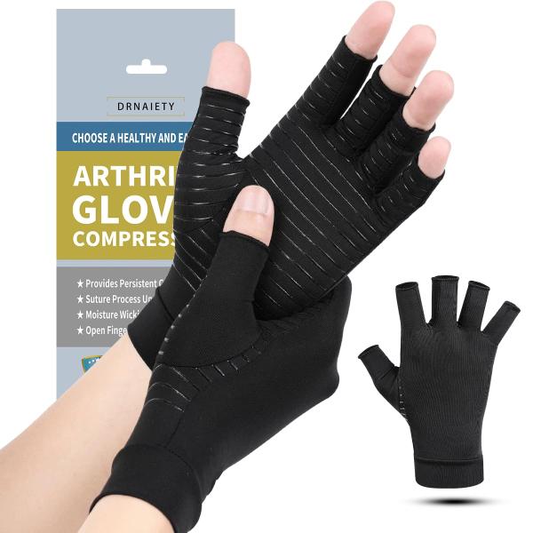 商品名:  DRNAIETY Copper Arthritis Compression Gloves- Arthritis Gloves for Men &amp; Women, Relieve Hand Rheumatoid, RSI, ...