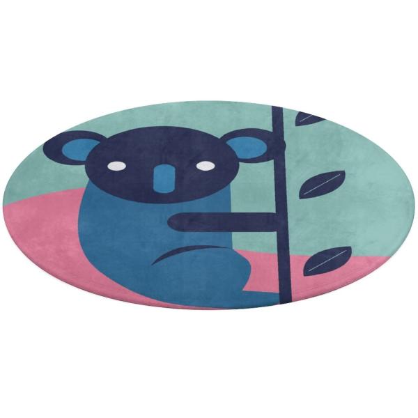 商品名:  Coral Velvet CarpetMonkeyArea Rug Round Floor Mats Soft Carpets for Bedroom Living Room Nursery Roomブランド: Generic商...