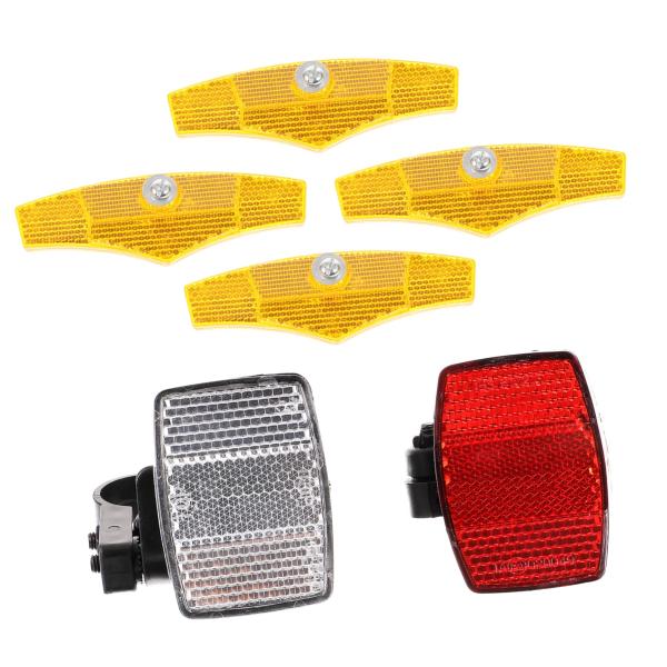 商品名:  CLISPEED 1 Set Bicycle Reflector Bike Warning Light Cycling Accessories for Mountain Bikes Cycling Accessory Bike ...