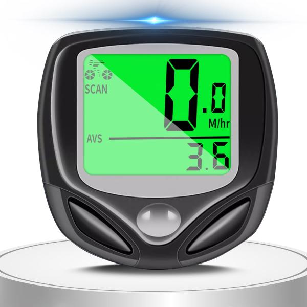 商品名: HuaMuLan Bicycle Speedometer &amp; Wireless Odometer for Bicycle Cycle Bike Computer with LCD Display &amp; Multi-F...